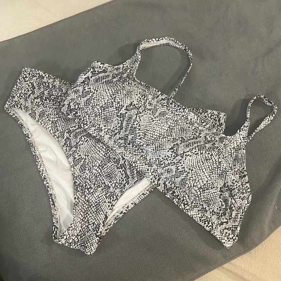 Xhilaration | Swim | Plus Size Snake Skin Bikini | Poshmark